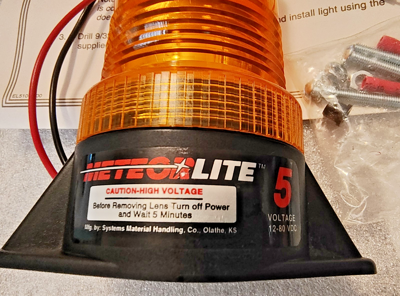 TOYOTA STROBE LIGTH 56670-U2230-71 METEORLITE 12-80VDC GENUINE PART ...