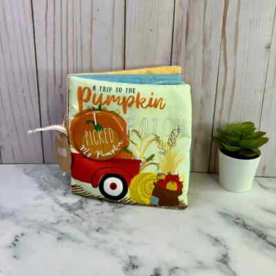Mudpie Pumpkin Patch Book Soft Crinkle Halloween Thanksgiving | eBay