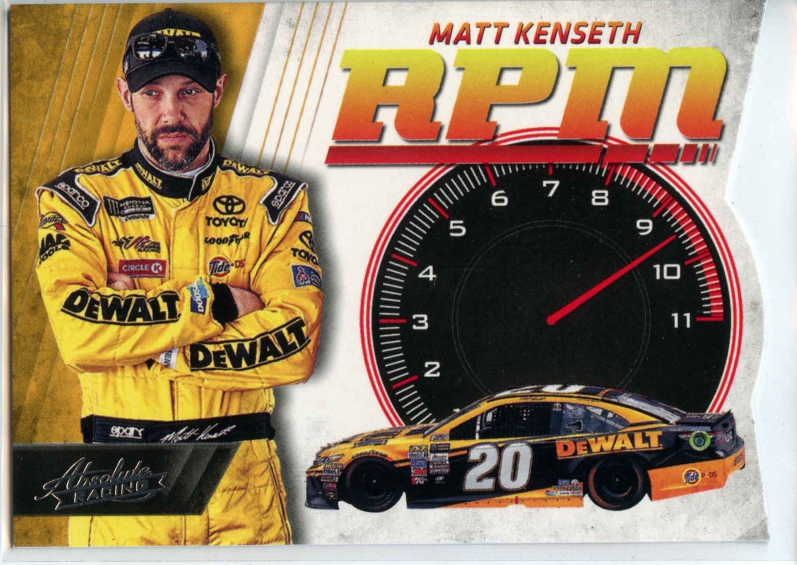 2017 Panini Absolute Racing NASCAR RPM Insert #RPM11 Matt Kenseth | eBay