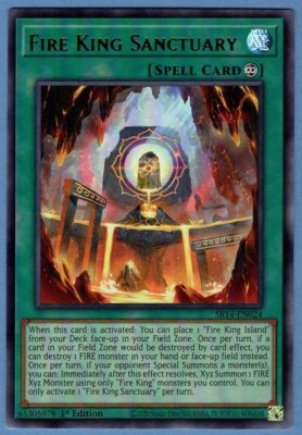 YuGiOh Fire King Sanctuary SR14-EN024 Structure Deck: Fire Kings Ultra ...