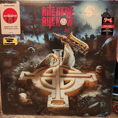 Ghost Rite Here Rite Now Soundtrack Limited Edition Bone Color Vinyl ...