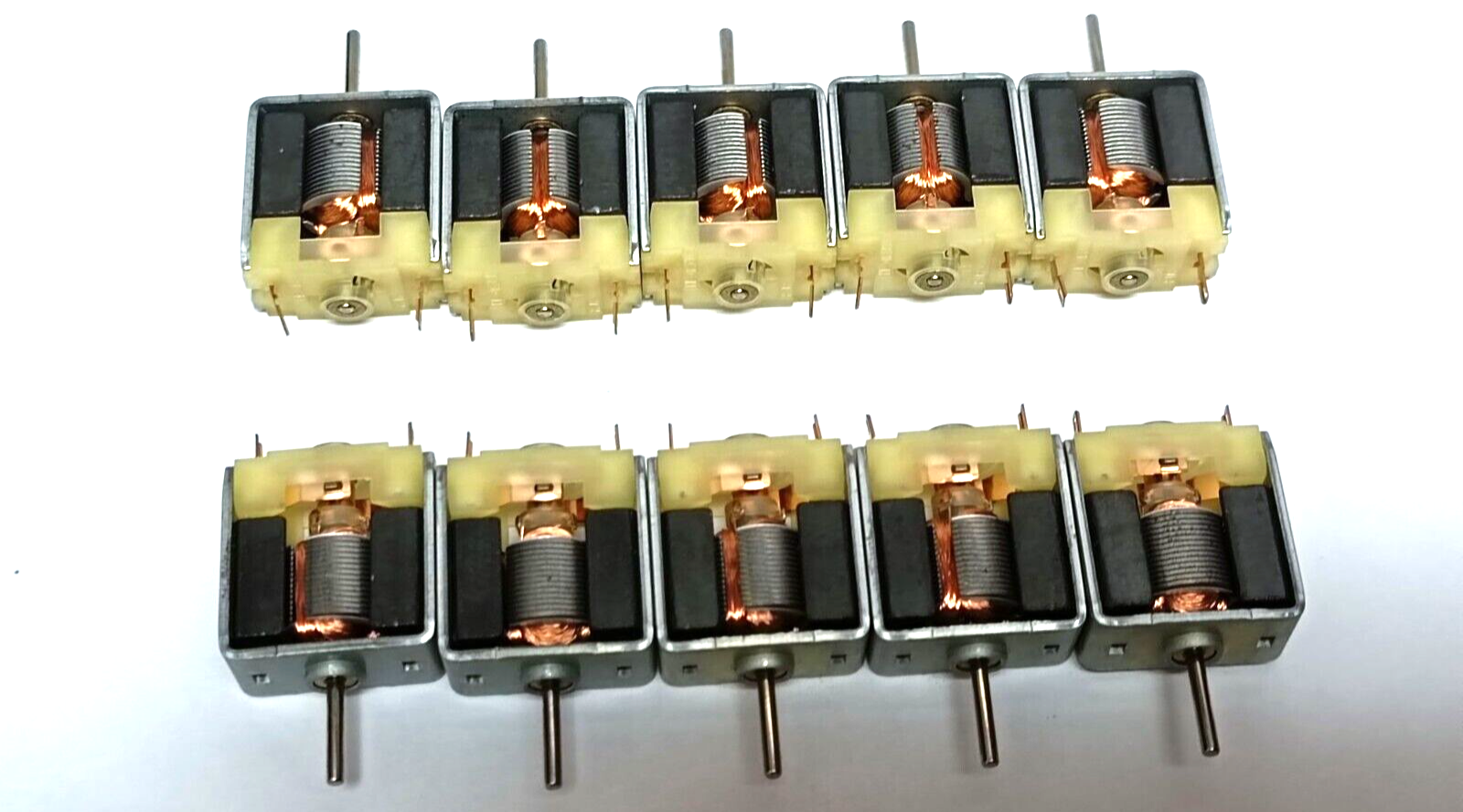 TYCO afx tomy , 6 ohms MABUCHI Long Shaft Box MOTOR. lot of 10 motors ...