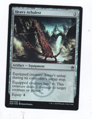 Magic: MTG: Masters 25: Foil: Heavy Arbalest | eBay