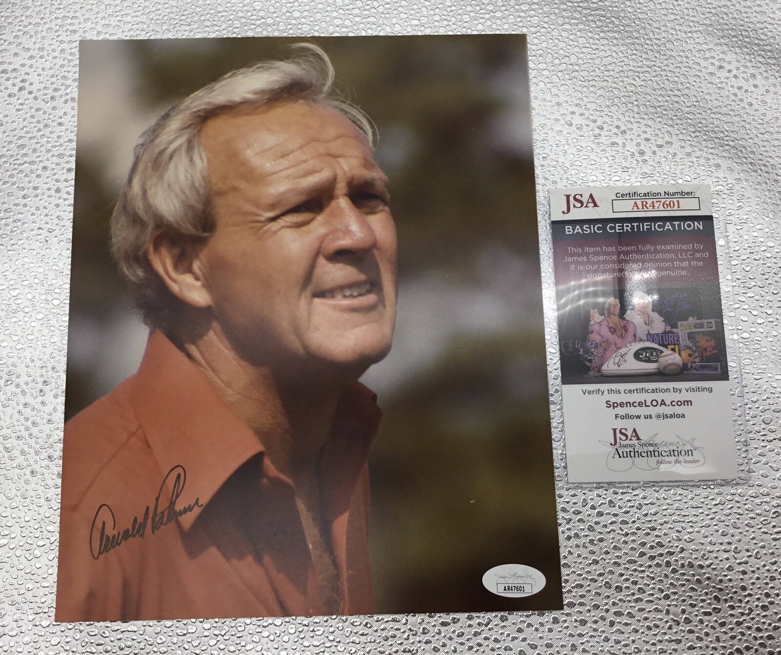 Arnold Palmer Golf Memorabilia & Signed Golf Collectibles