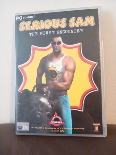 SERIOUS SAM THE FIRST ENCOUNTER PC GAME CD ROM COMPLETE SHOOTER ...