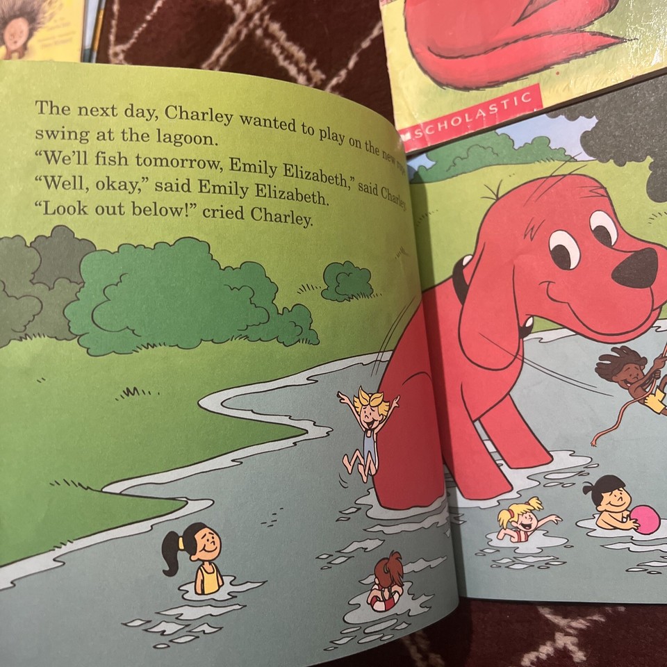 Clifford the Big Red Dog Big Red Dog Paperback Books Fishing Lessons ...