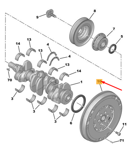CITRO N C3 MK3 SX Clutch Dual Flywheel 9846799580 New Genuine | eBay UK