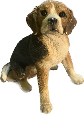 Vintage Sandicast Beagle Resin figurine, Sitting | eBay