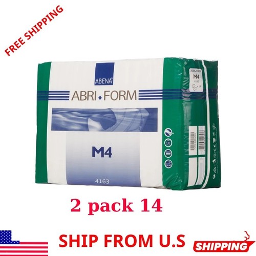 Abena Abri-Form Comfort Premium Tabbed Briefs, Medium, M4, 28 Count | eBay