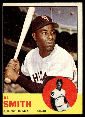 1963 Topps Al Smith #16 Chicago White Sox Baseball Card | eBay