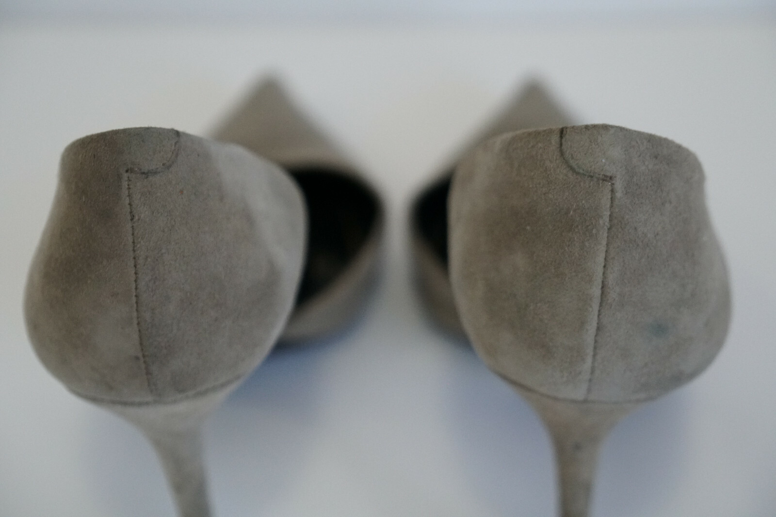 CELINE - WOMEN – Suede D’Orsay Pumps – Grey Color - S… - Gem