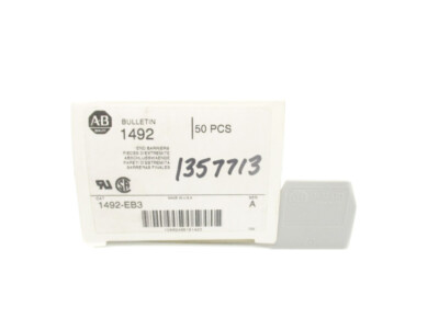 ALLEN BRADLEY 1492-EB3 SER. A (PKG OF 50) (WH) NSMP | eBay