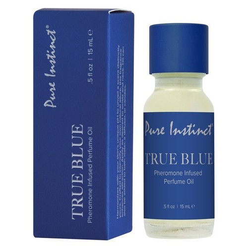 Pure Instinct Pheromone Infused Perfume Oil 0.5oz - True Blue - Dropper ...