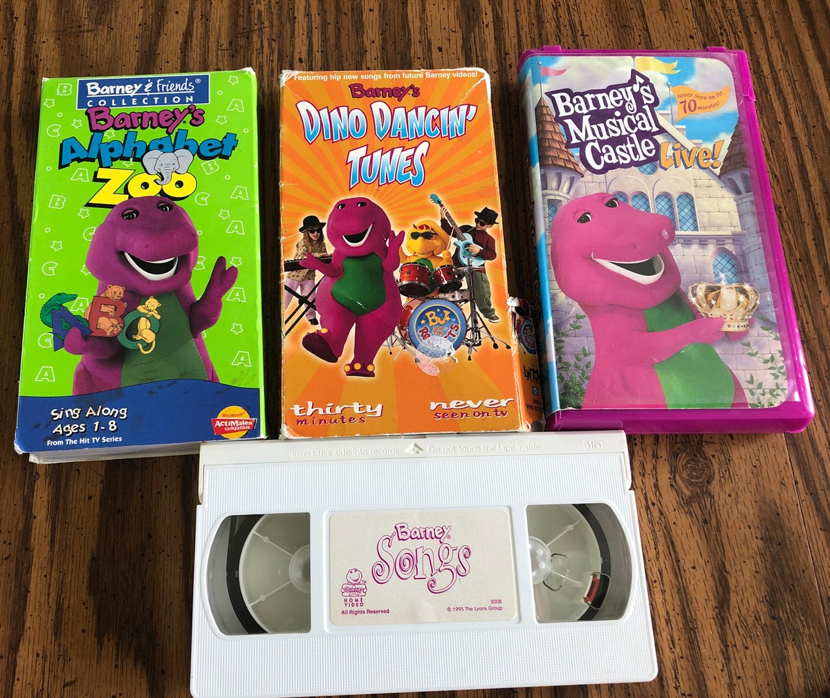 Barney Vhs Tapes