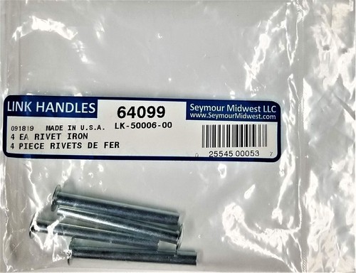 Link Handles 64099 Iron Rivets 1-3/4 Inch Replacement for Shovel Handle ...