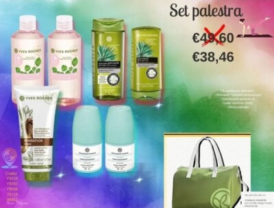 YVES ROCHER SET body creams, shower bath, bag, etc | eBay UK