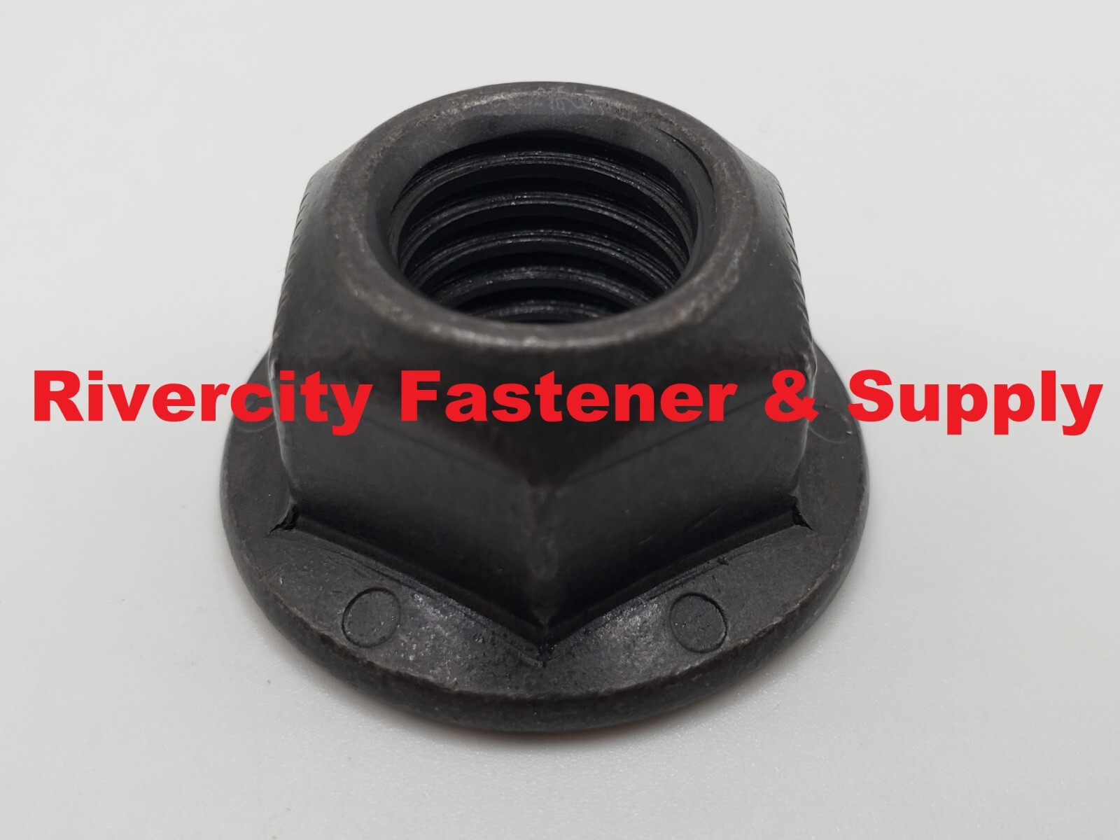 5/8-11 Grade 8 All Metal Flange Lock Nut 5/8x11 Two way reversible Top ...