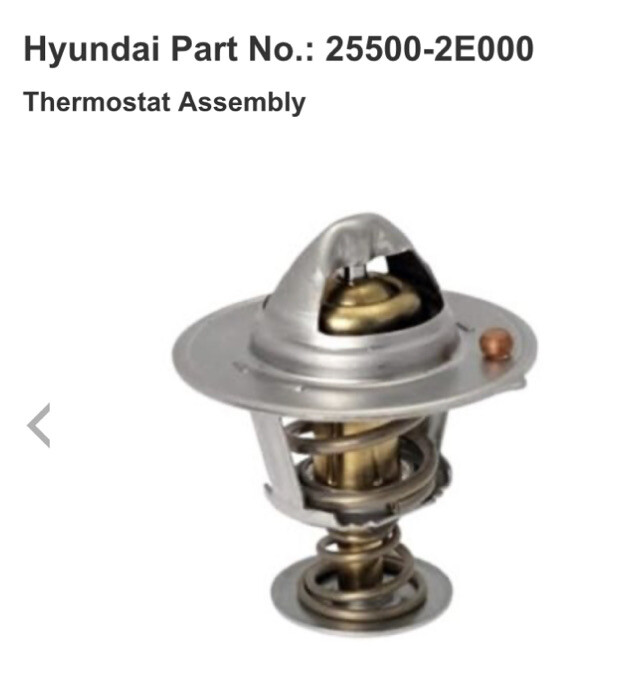 Genuine Hyundai Kia Engine Coolant Thermostat 255002E000 OEM | eBay