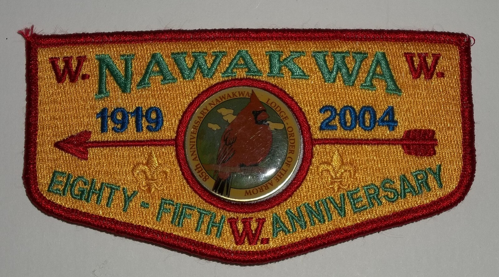 ORDER OF THE ARROW OA NAWAKWA LODGE 3 BSA ROBERT E LEE 2004 85TH ANN ...
