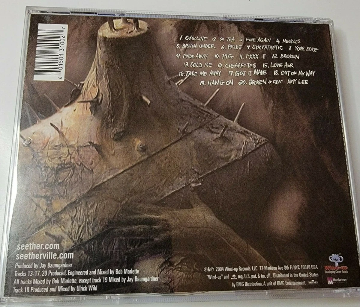 Seether Disclaimer Cover Art