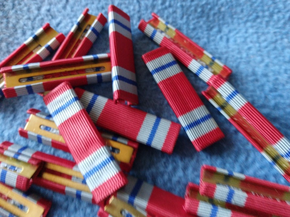 LOT OF 20 - COMBAT READINESS MEDAL RIBBON BARS - NEW | eBay