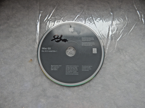 Apple Mac 2005 G5 OS X Install Disc 1 Disc Version 10.4.2 | eBay