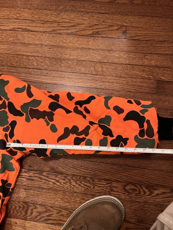 Vintage Reversible Camo Blaze Orange Hunting Coveralls Large Mossy Oak ...
