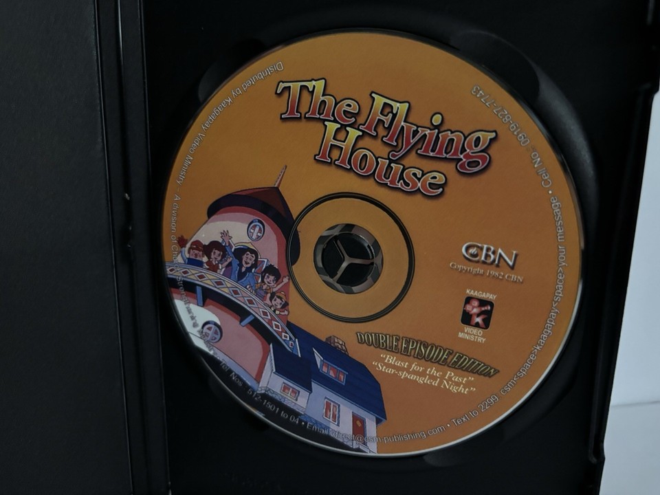 The Flying House Bible DVD 2 Episode Blast From The Past / Star ...