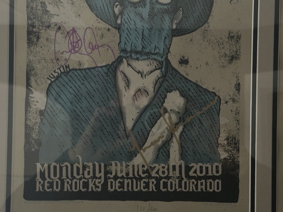 Tool Red Rocks 2010 Signed Poster Set | eBay