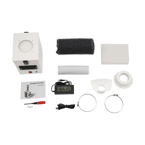 Solder Fume Extractor Benchtop Smoke Absorber for Electronic Soldering ...