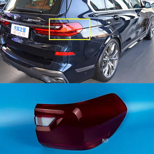 1Pcs Fit for BMW X7 G07 2019-2022 Right Side Rear Tail Light Lens Cover ...