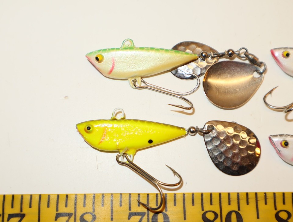 4 Rare Vintage Bagley Submarine Shad Fishing Lures | eBay