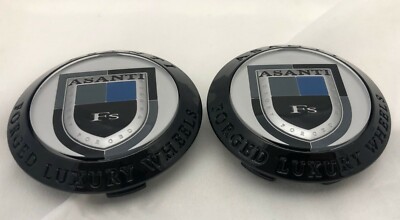 Asanti Black Wheel Center Cap (QTY 2) PN : C-100B ASANTI-FS-CAP | eBay