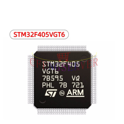 NEW 1PCS STM32F405VGT6 IC MCU 32BIT 1MB FLASH 100LQFP 32F405 STM32F405 ...
