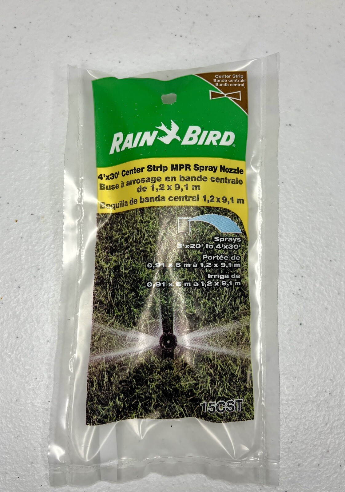 RAINBIRD RAIN BIRD 15 CST 4' X 30' CENTER STRIP MPR NOZZLE LOT OF 25 ...