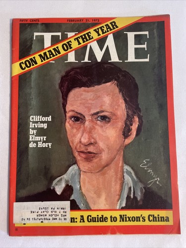 1972 February 21 TIME Magazine, CLIFFORD IRVING (MH270) | eBay