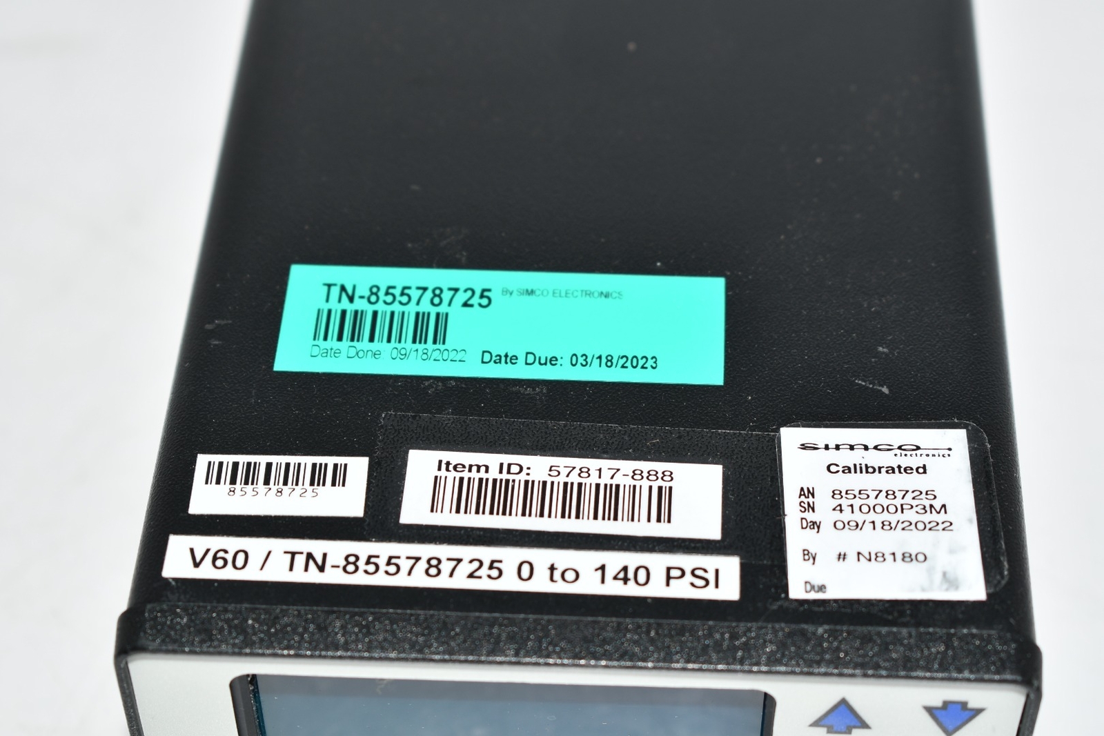 Mensor CPG2400 Digital Benchtop Pressure Indicator Gauge S/N 41000P3M ...