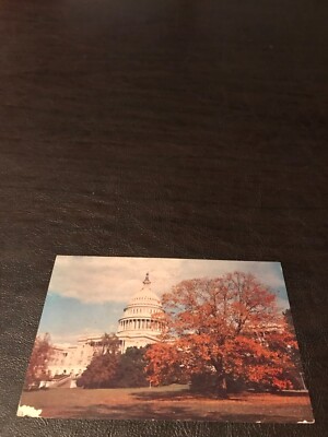 VINTAGE UNPOSTED POSTCARD - U.S. CAPITOL BUILT IN 1793 - WASHINGTON D.C ...