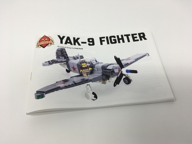 Brickmania Yak-9 Fighter Soviet Union Russia WWII Aircraft BKM2127 LEGO ...