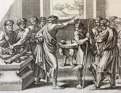 Nicolas Chapron Or Chaperon 1612-1653 After Raphael Samuel And David ...