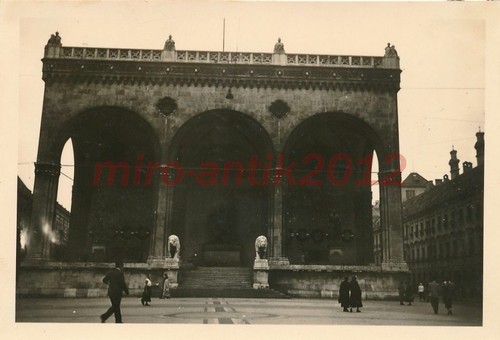 Photo, pilote de la Luftw., avec roue par l'Allemagne, Munich... 3 ...