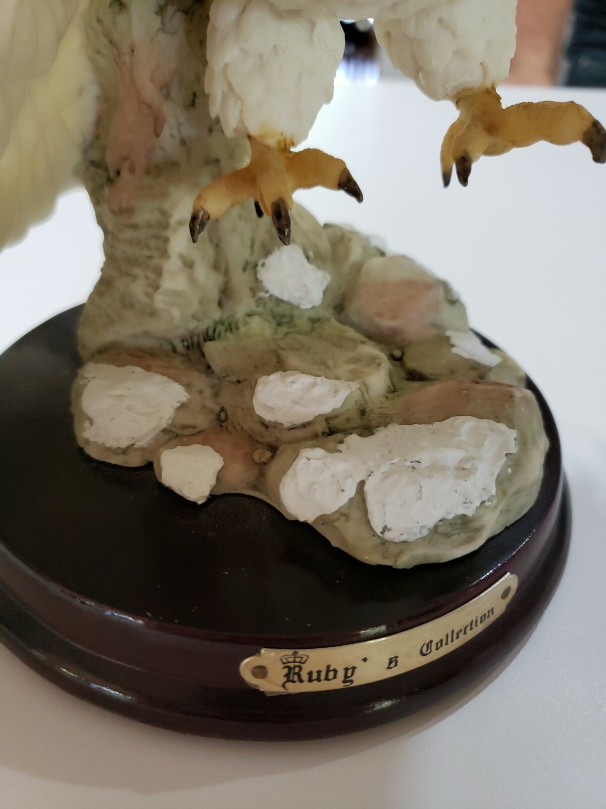 THE CROSA COLLECTION Snowy OWL FIGURINE Statue Vintage | eBay