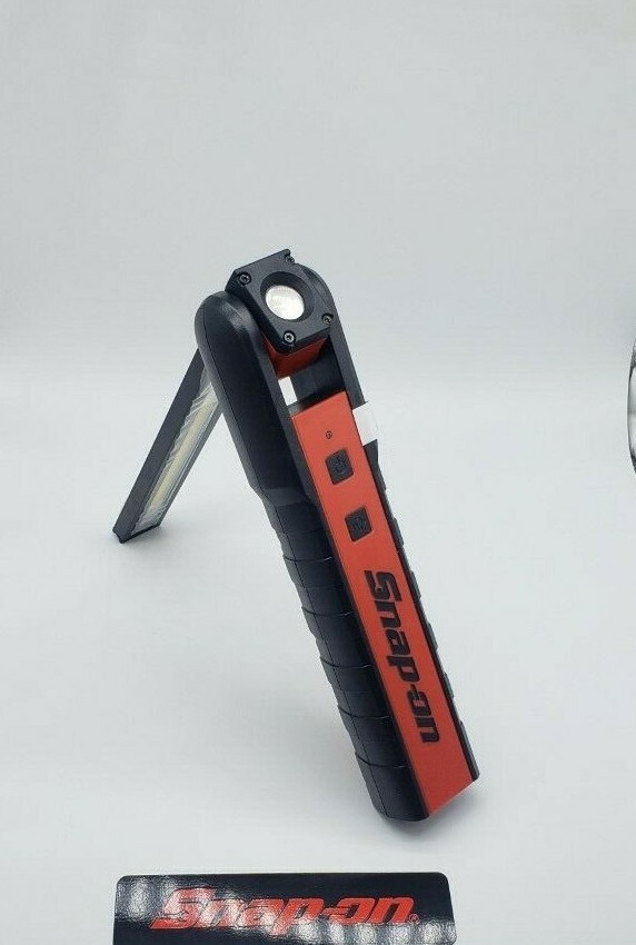 New Snap On 600 Lumens Rechargeable Shop work Light 3 colors dual side ...