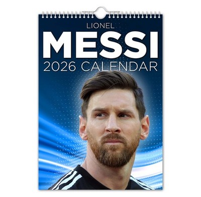 2026 Wall Calendar - Lionel Messi - Football / Sports / The Goat | eBay