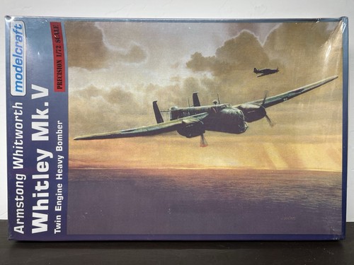 Modelcraft Model Kit Armstrong Whitworth WHITLEY MK.V Heavy Bomber 1:72 ...