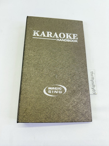 Magic Sing EnterTech ED-9000 Spanish Songpack Chip 1573 Songs Karaoke ...