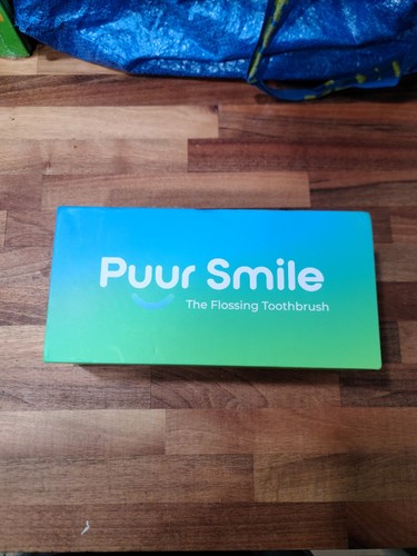 Puur Smile The Flossing Toothbrush Open Box Dental Care Water Flosser ...