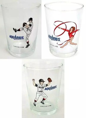 Glass (Character) All 3 types set Collection glass "Touch x Aquarius ...