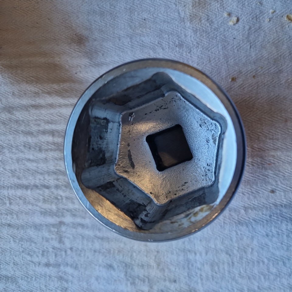 Bahco 3/4" Square Drive 6-Point Socket Large Cr-V Pin Lock Locking 50mm ...