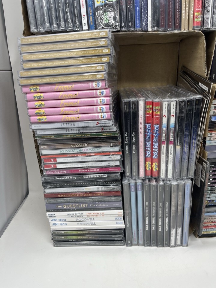 x300 Mixed CDS Joblot Wholesale NEW & SEALED - LOT 2 | eBay UK